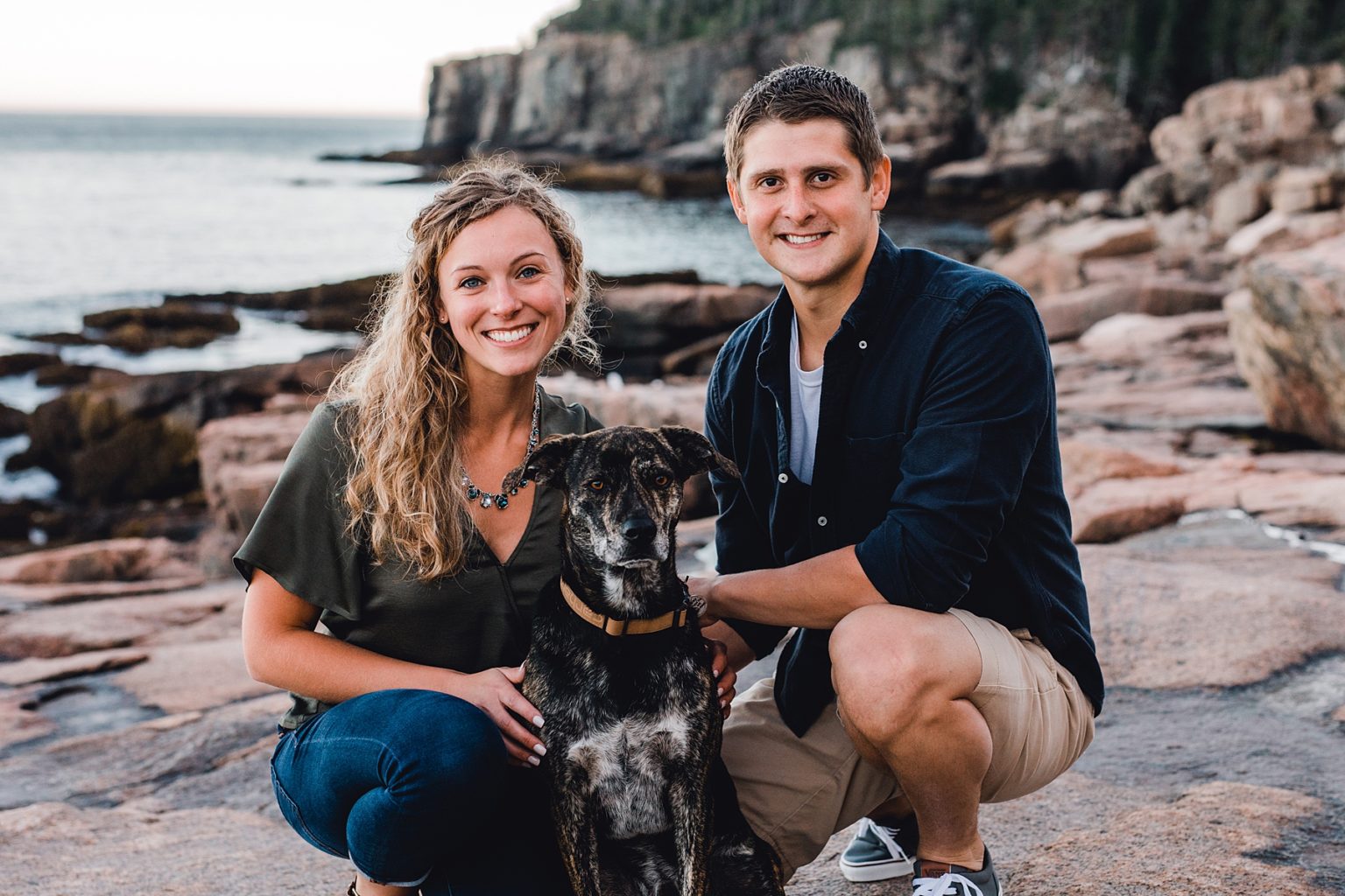 Matthew + Courtney | Acadia NP Engagement Session